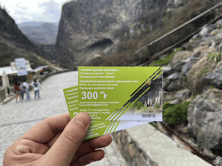 How to Visit Symphony of Stones in Garni, Armenia (Tips & Map)