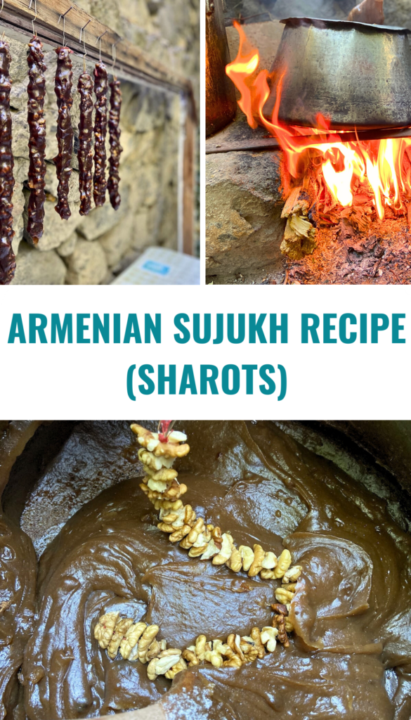 Armenian Sujukh Recipe (Sweet Sharots): How to make & More!